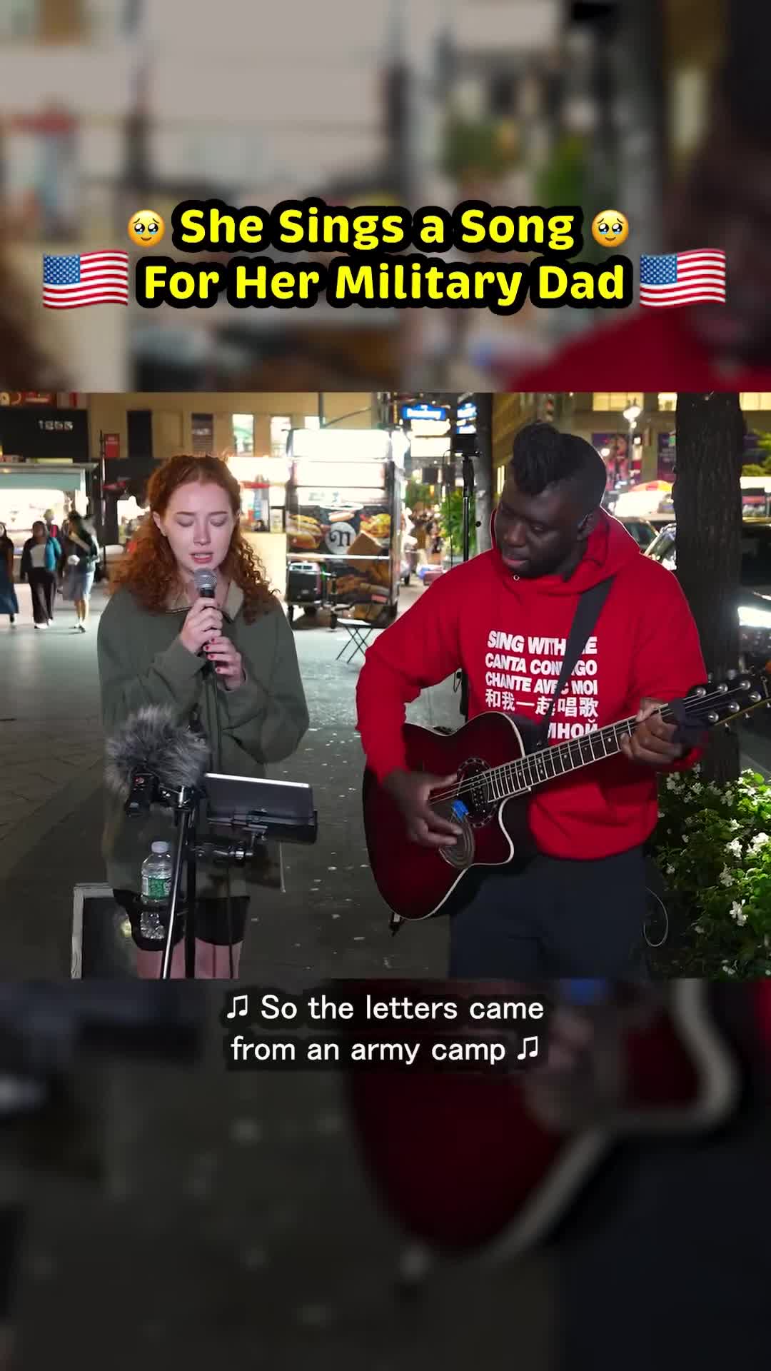 I sing a tribute to my military dad 🎶