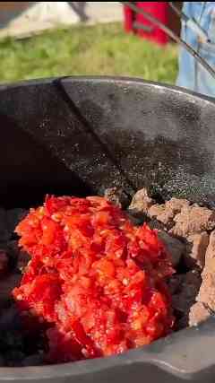 Wild Game Chili in Cast Iron