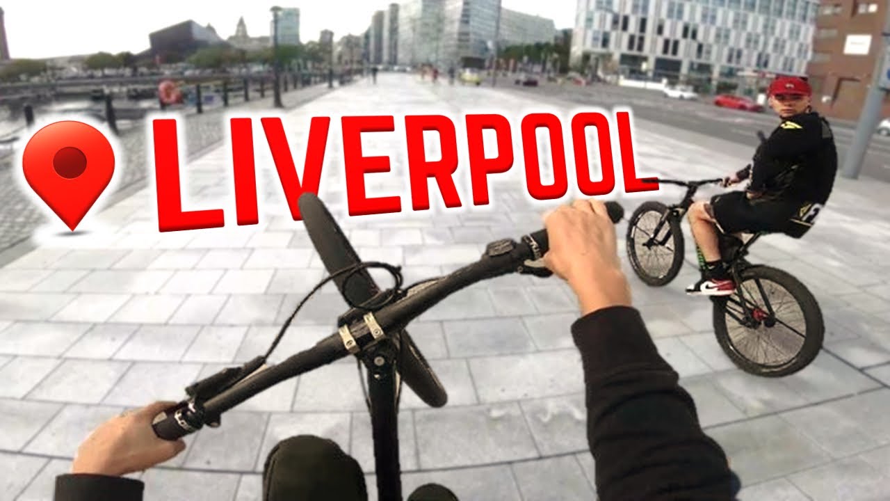 GoPro POV wheelies across Liverpool streets