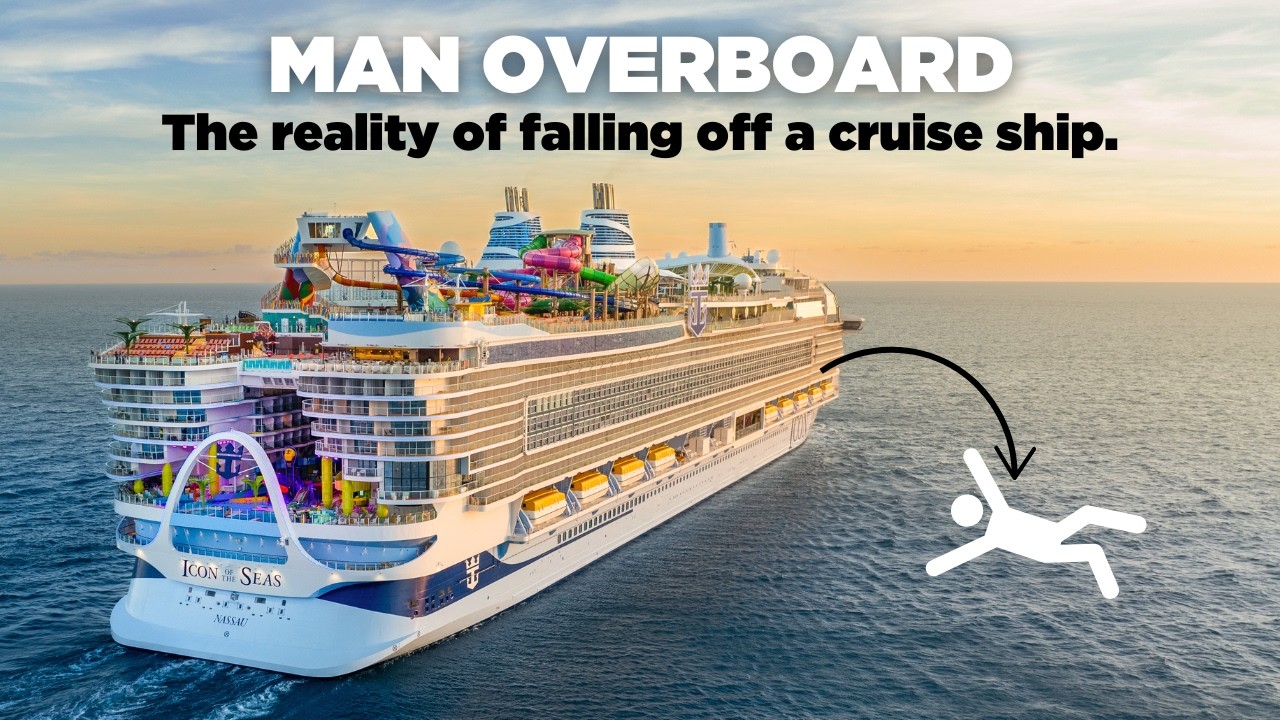 What happens if someone goes overboard on a cruise ship