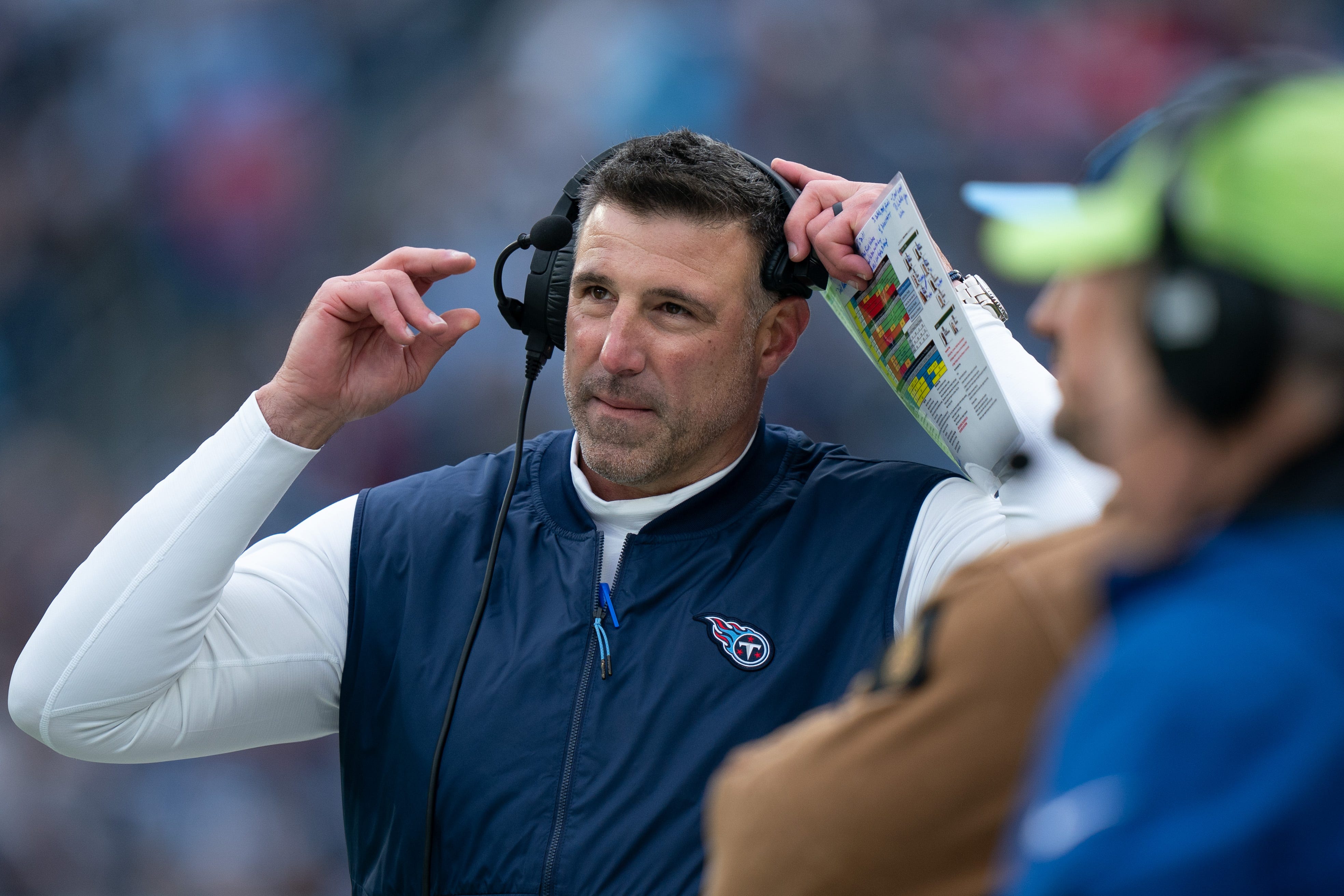 What Mike Vrabel said of return to Nashville after Titans fired ...