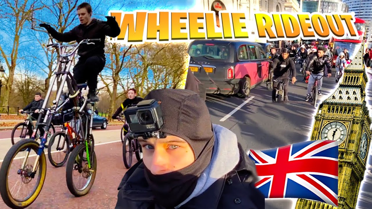 Riding the world’s tallest bike through London