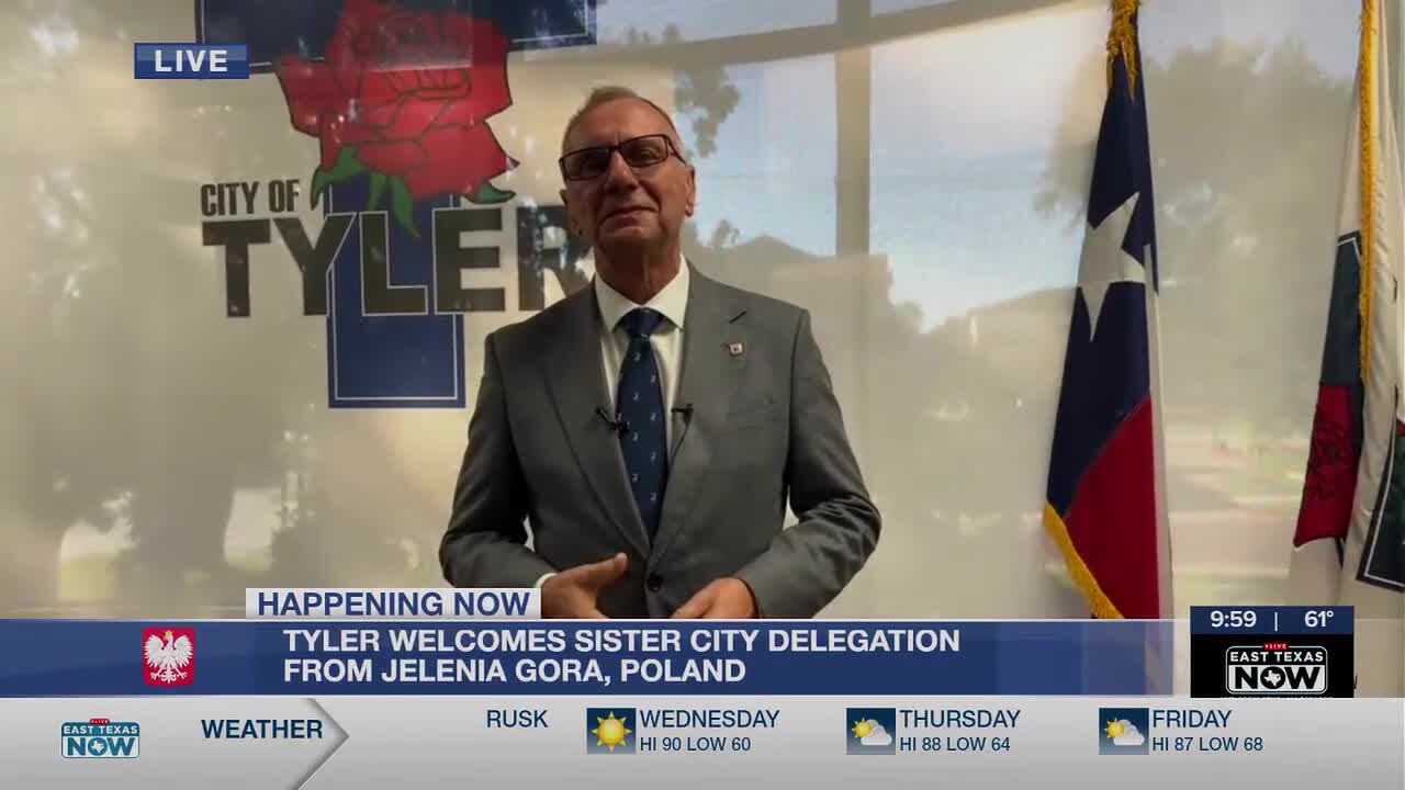 City of Tyler welcomes Poland sister city delegation