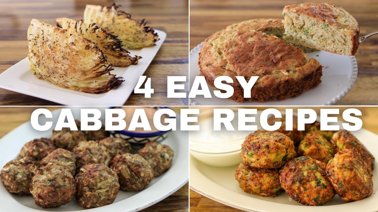 4 Quick and Easy Cabbage Recipes