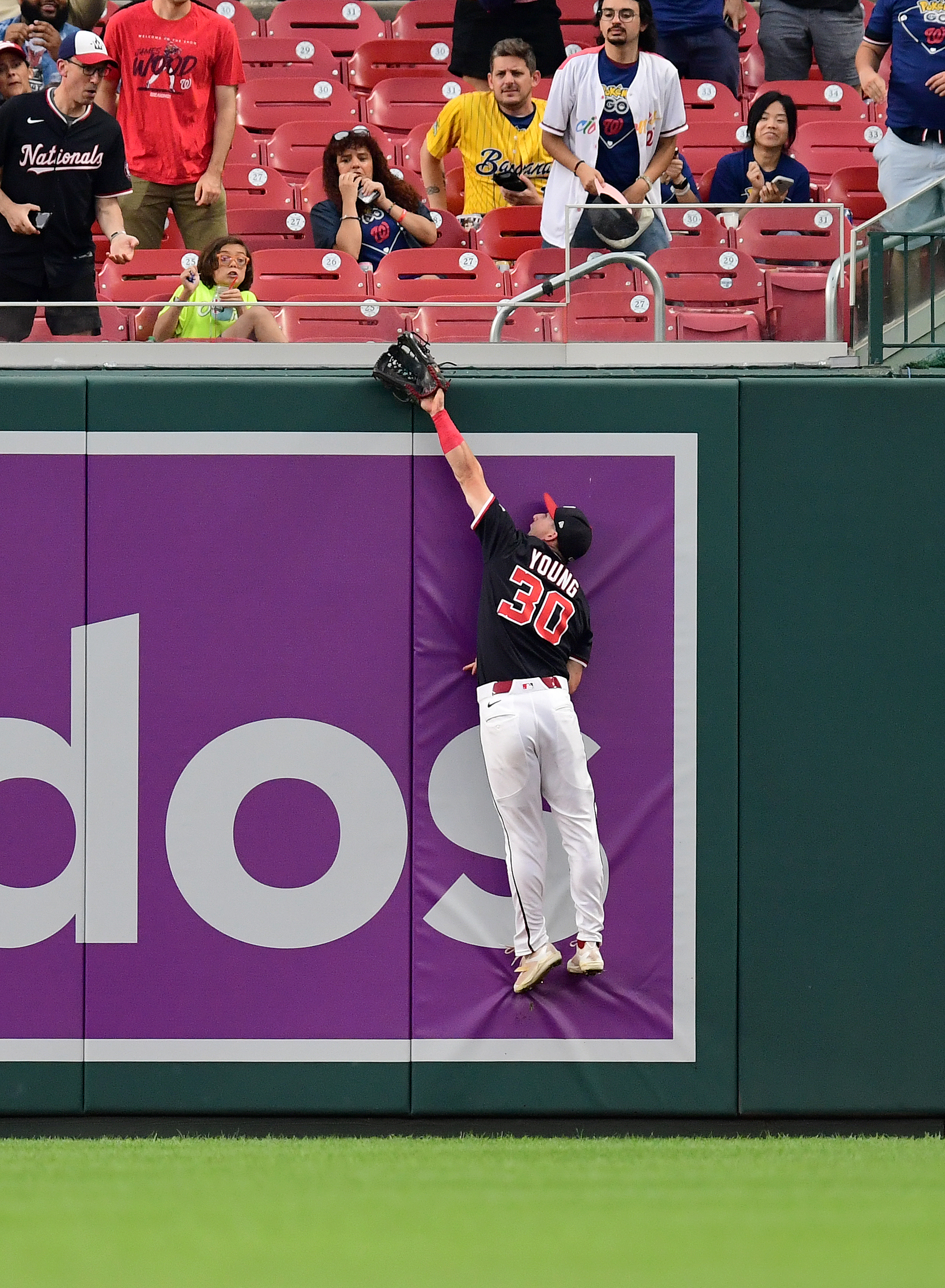 Nationals News: Jacob Young nominated for a Gold Glove award