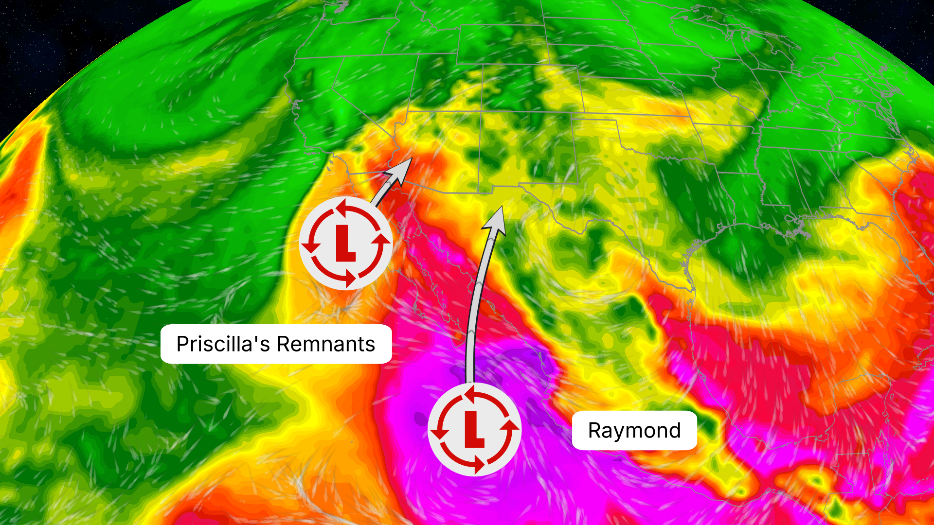 Hurricane Priscilla And Tropical Storm Raymond's Impacts On The ...