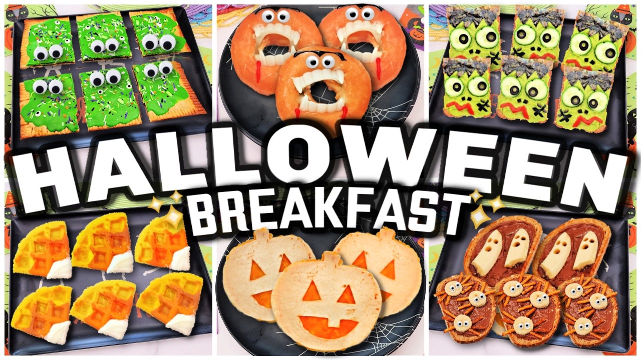 7 very easy Halloween breakfast ideas to scare your family and friends