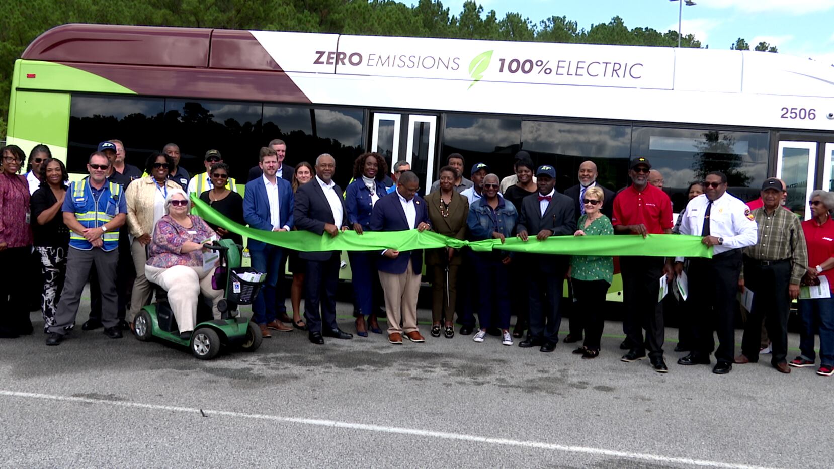 Augusta Transit rolls out 5 new electric buses; more are ahead