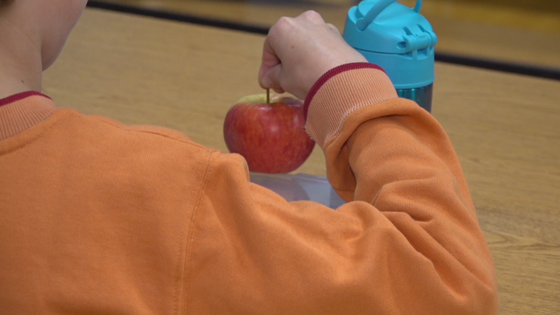 Hampden 2nd graders celebrate inaugural Maine Apple Crunch Day with ...