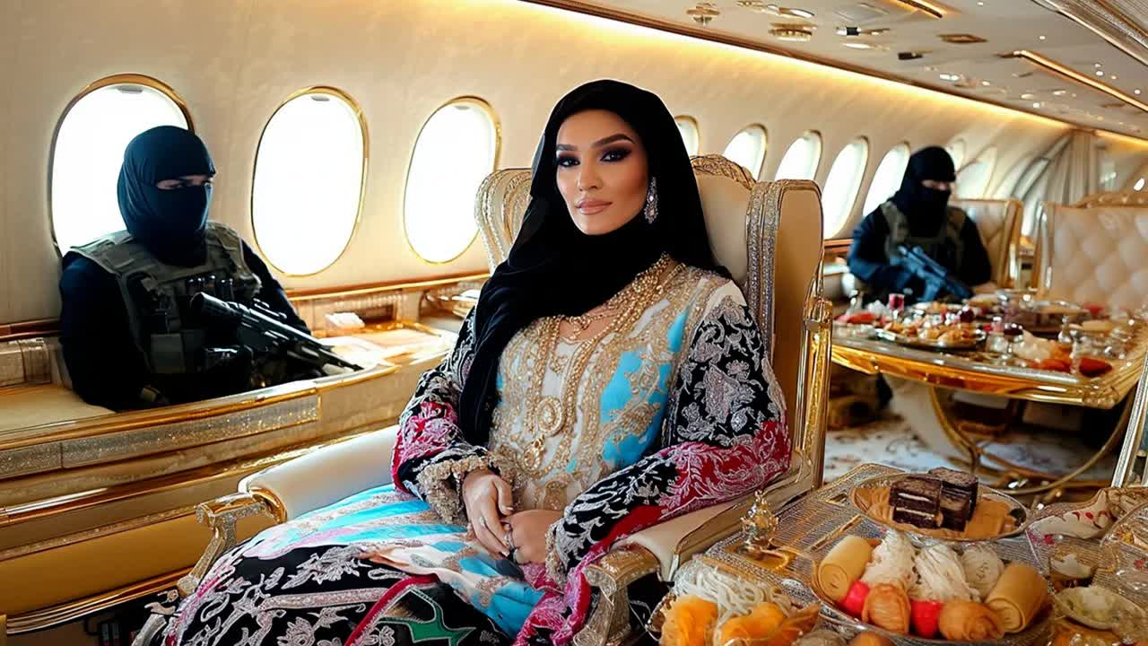 Jet-Setting in Style: The Lavish Adventures of Wealthy Arab Women