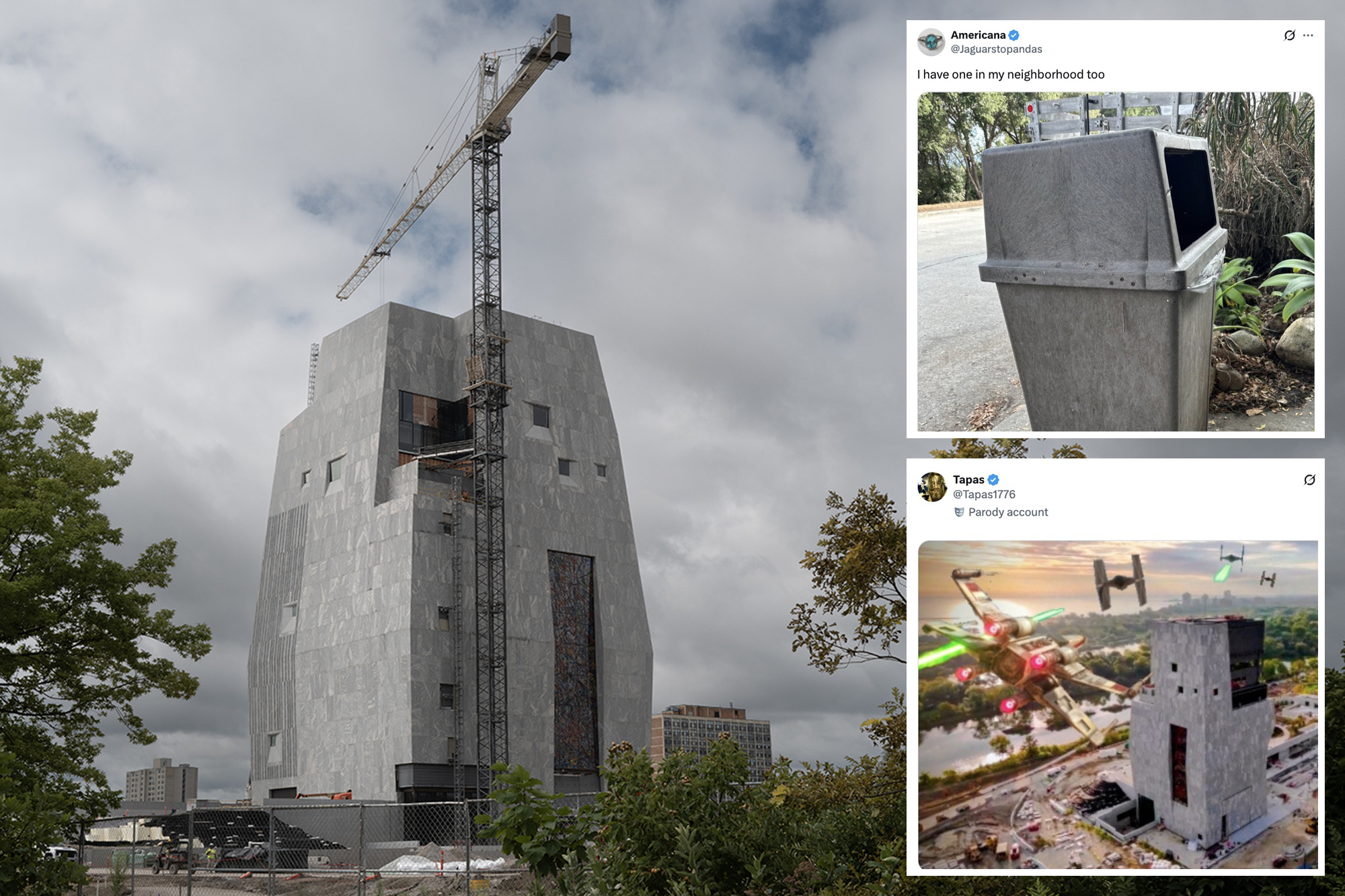 Obama’s dour new Presidential Center is getting savaged on social media ...