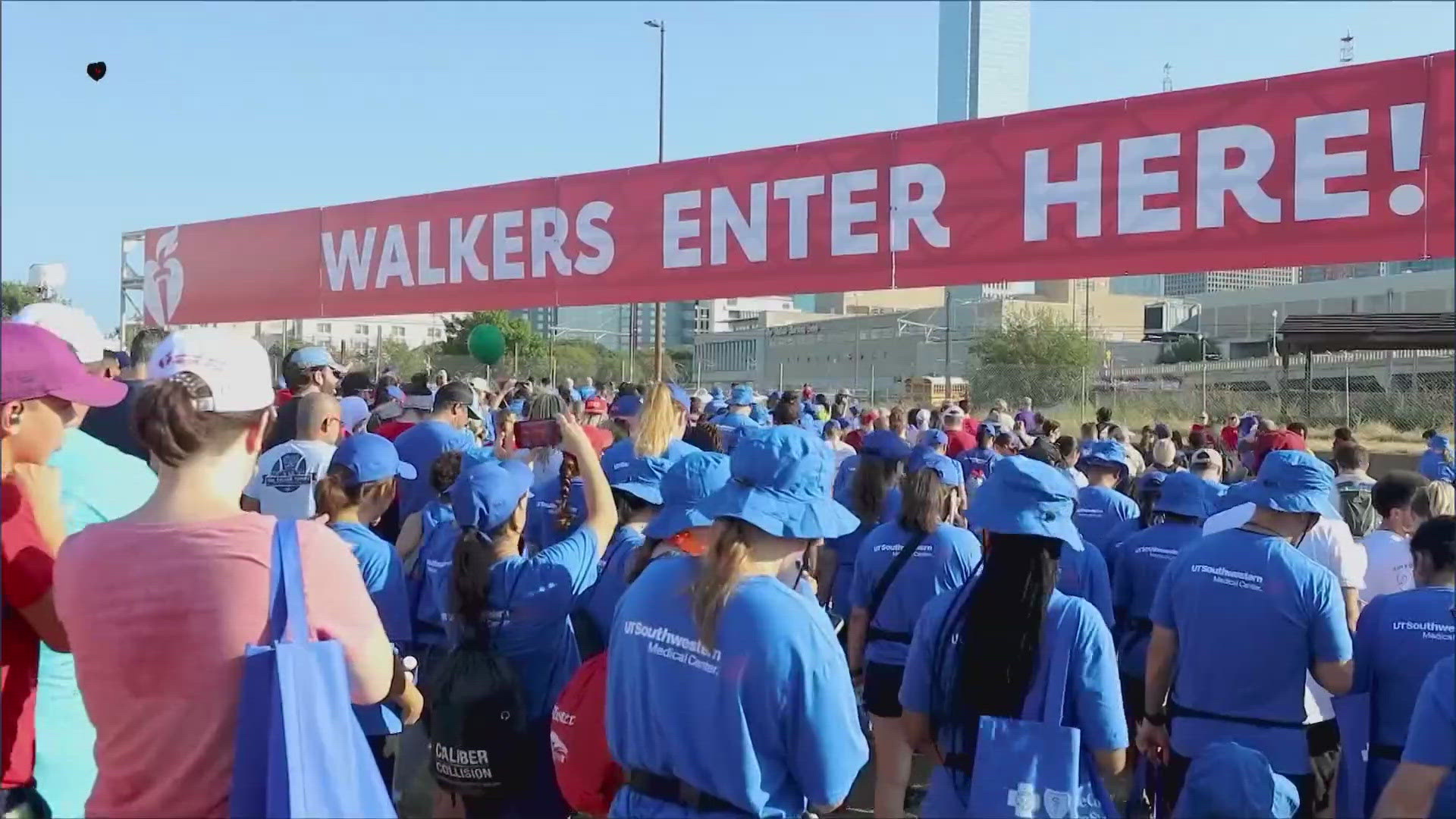 WFAA team gearing up for the Dallas Heart Walk