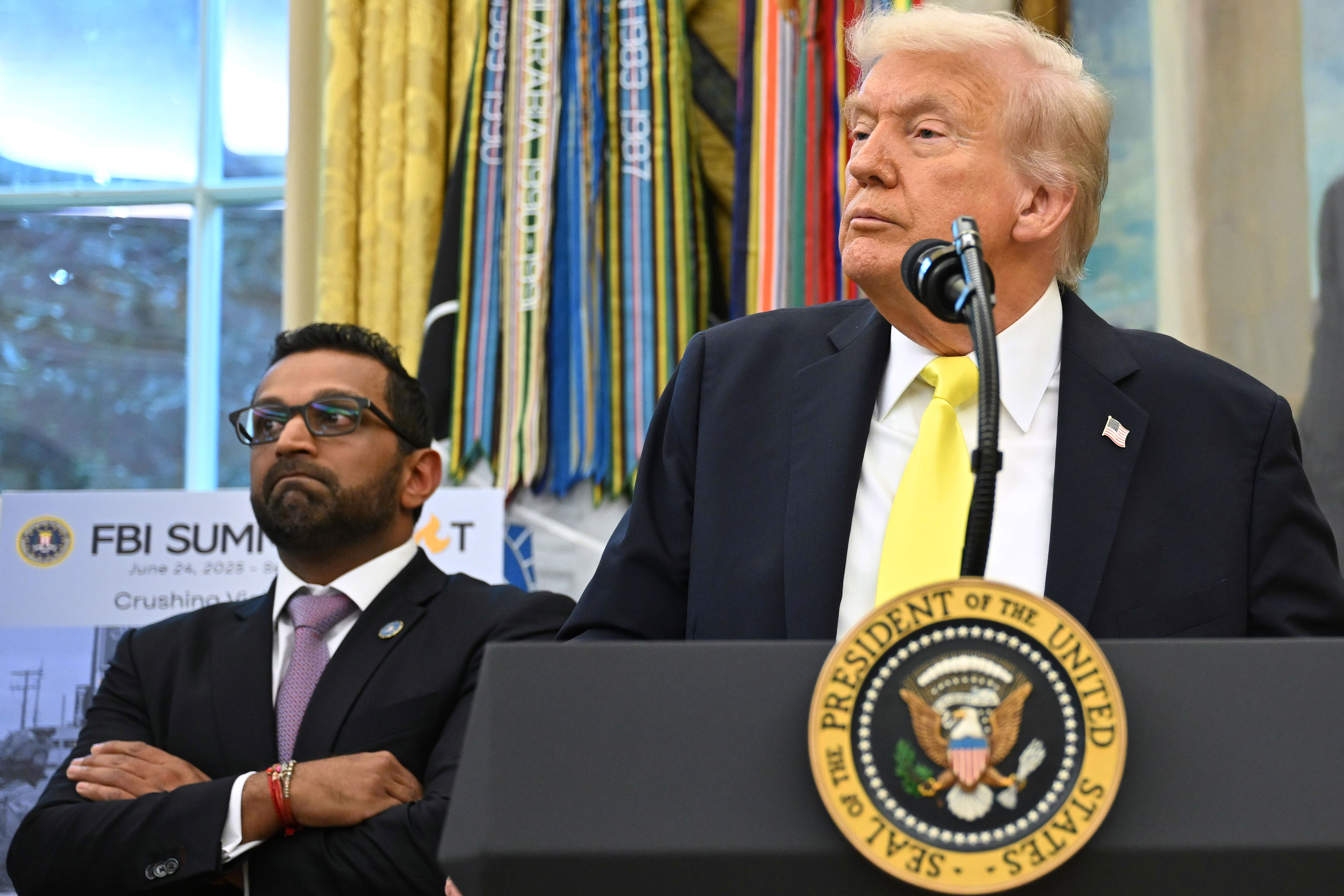 Trump touts arrests and drug seizures following summer crime crackdown