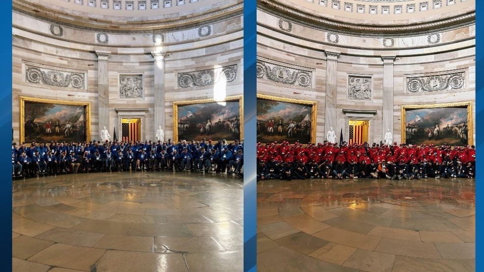Congressman Vince Fong welcomes Honor Flight veterans to Washington D.C.