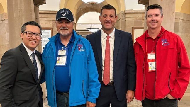 Congressman Vince Fong welcomes Honor Flight veterans to Washington D.C.