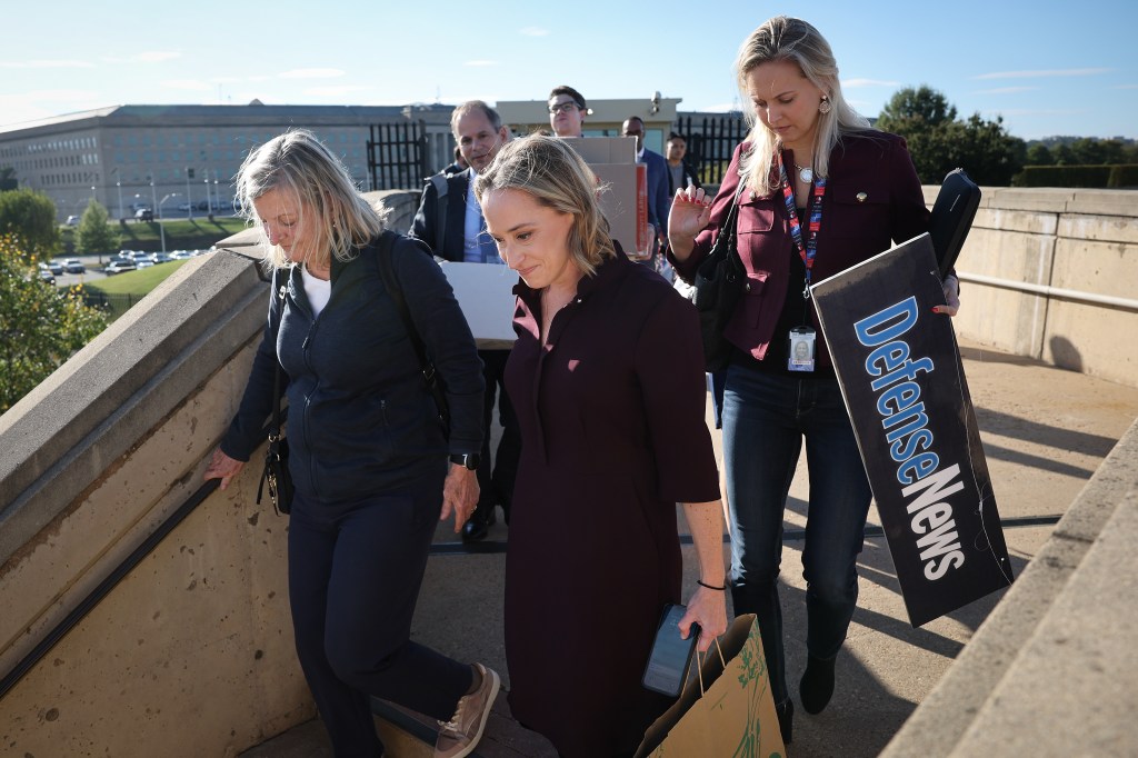 "A Dark Day For Press Freedom": Reporters Clear Out Of Pentagon After ...