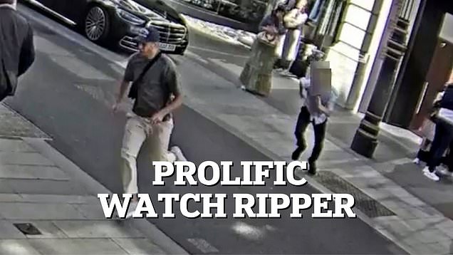 Watch ripper grabs £65k timepiece from Tim Hortons boss' wrist
