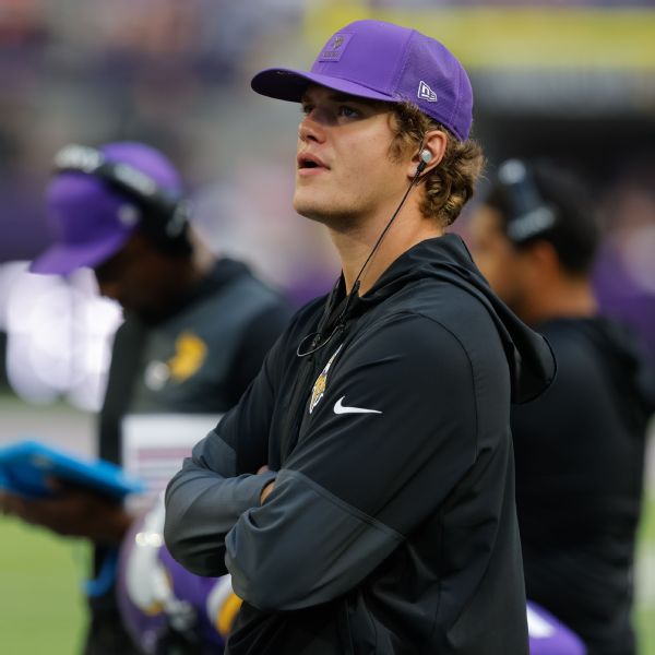 J.J. McCarthy's status iffy as Vikings QB says ankle not 100%