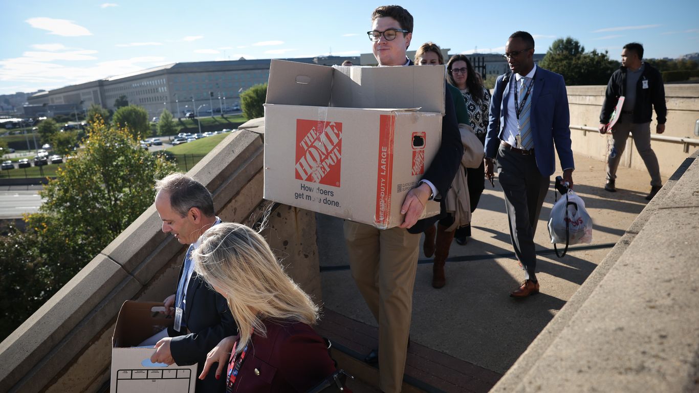 "A dark day": Pentagon confiscates badges of Defense reporters