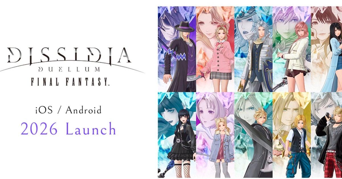 Dissidia Duellum Final Fantasy se anuncia para móviles con combates 3v3