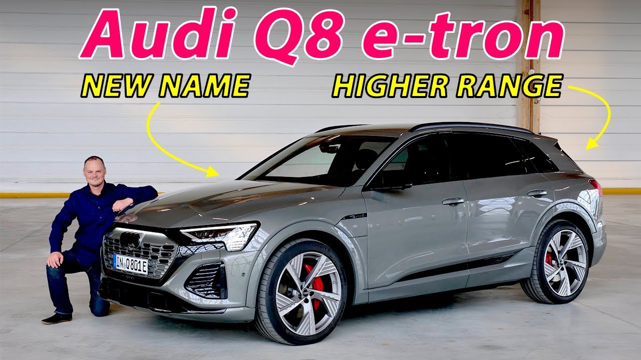 Audi Q8 e-tron vs SQ8 Sportback e-tron Reveal