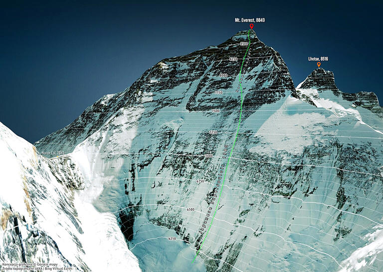 'Most Audacious Ski Run in History' - Jim Morrison Skis Everest's ...