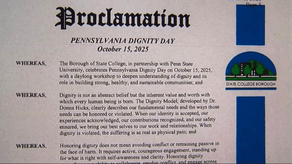 State College marks 'Pennsylvania Dignity Day' with events on ...