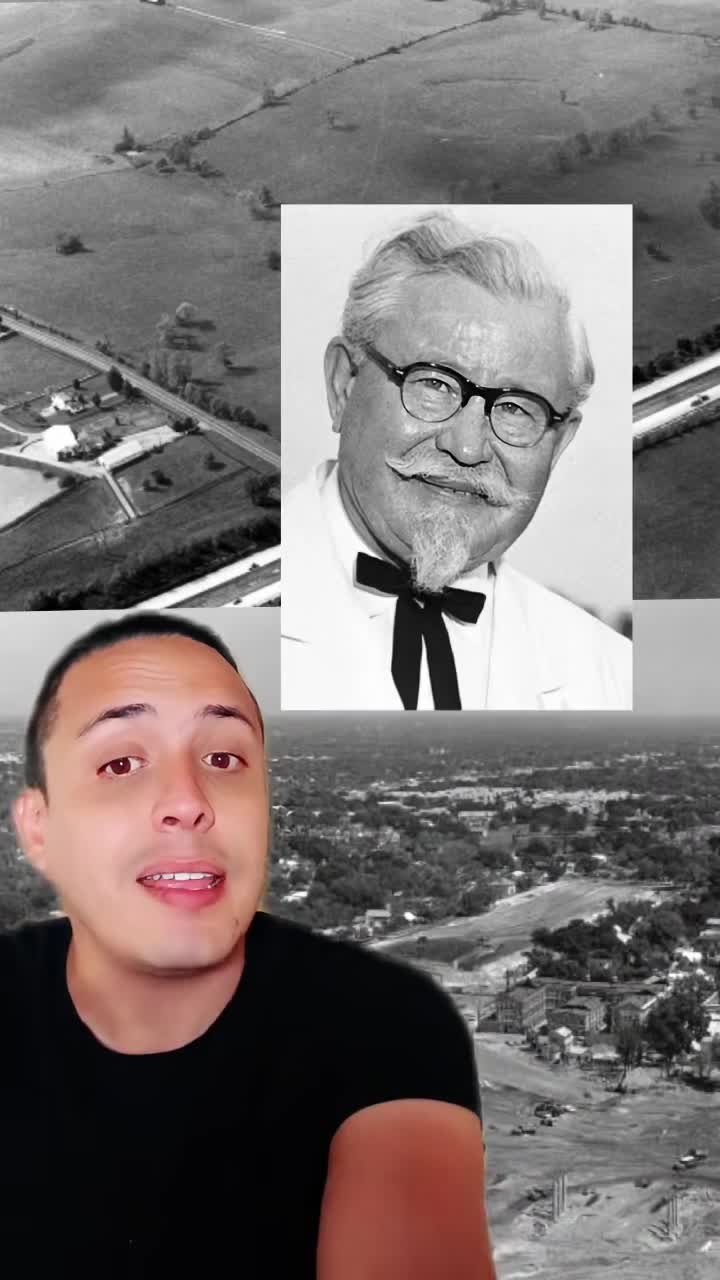 Harland Sander y su receta de pollo frito. #historia #nescritor #hist...