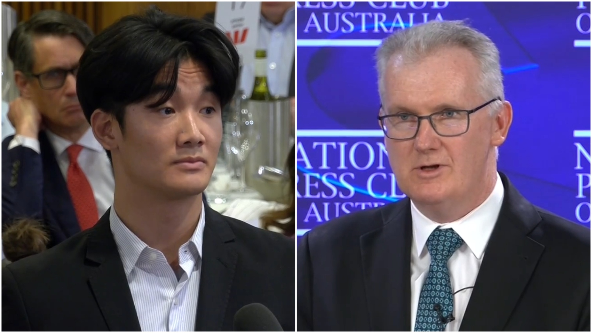 'I beg your pardon': Burke has tense exchange with reporter at National ...