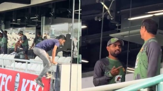 Security scare on Babar Azam’s birthday as crazed fan storms dressing ...