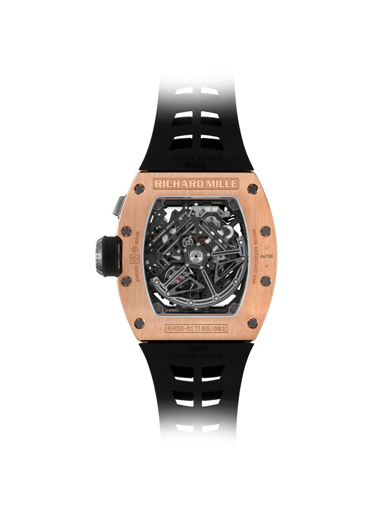 Style Edit: Richard Mille adds 2 new RM30-01 versions with coloured TPT ...