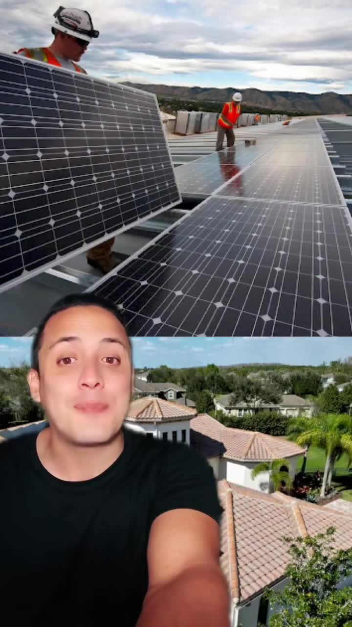 El poder de la energía del Sol. #energiasolar #solar #sol #electrici...