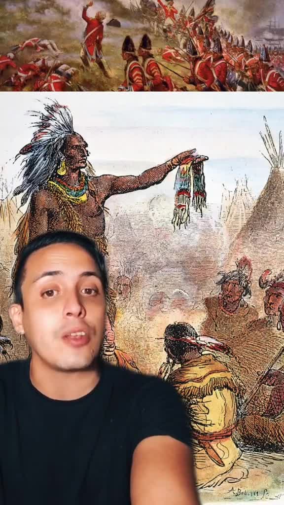 Pontiac 🪶 #nativosamericanos #estadosunidos #inglaterra #historia #ne