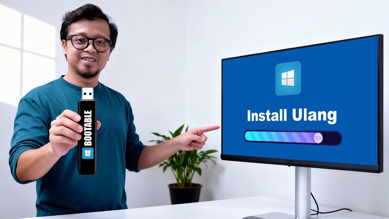 Cara Install Ulang Windows Lengkap Step by Step