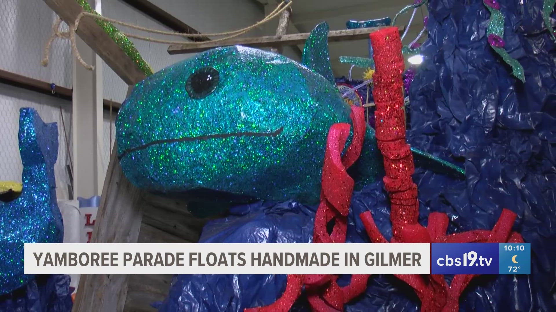 East Texas Yamboree Parade features floats handmade in Gilmer
