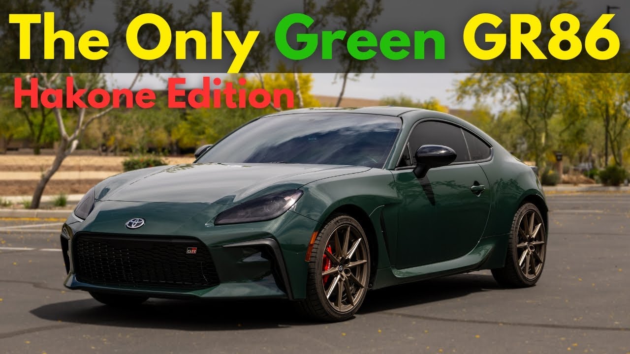 Rare, Green, and Gorgeous: The GR86 Hakone Edition Walkaround
