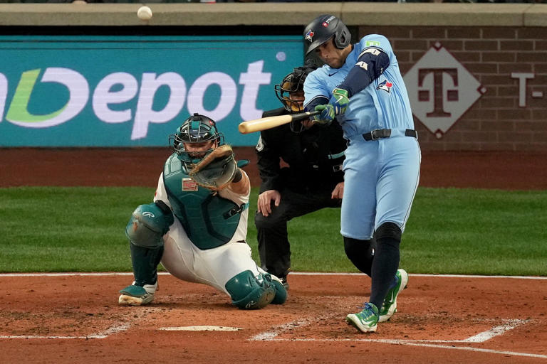 Guerrero, Springer sparks Blue Jays, who hit 5 HRs and cut Mariners ...