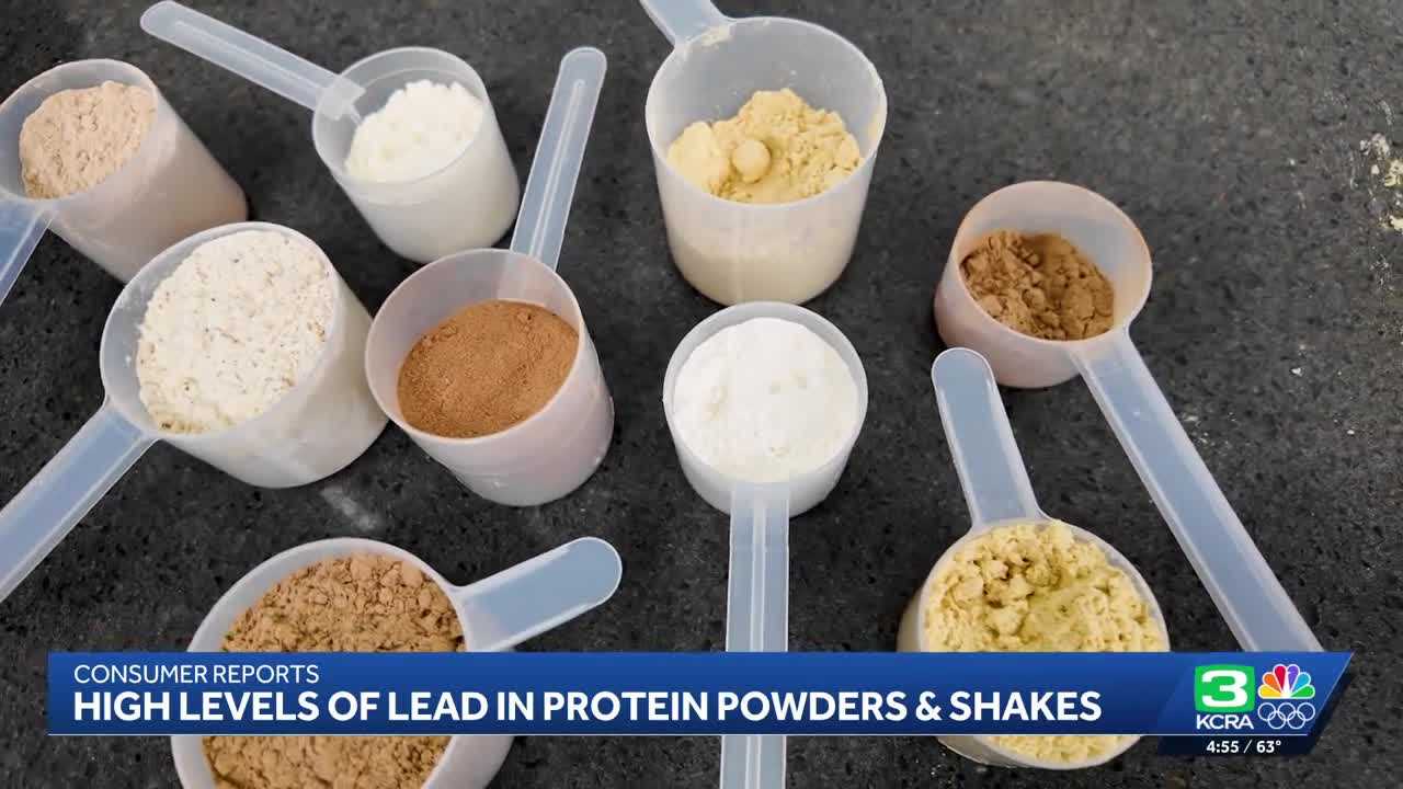 Protein powders, shakes contain high levels of lead, Consumer Reports ...