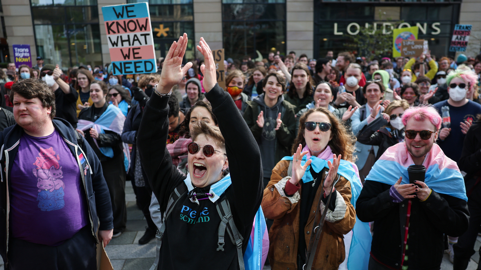 Number of students who 'identify as transgender' halves in just two years