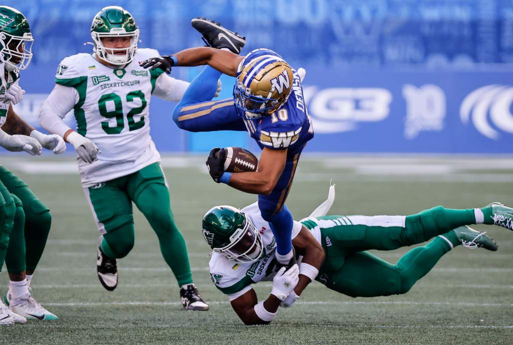 4 Winnipeg Blue Bombers named division all-stars as Nic Demski misses ...
