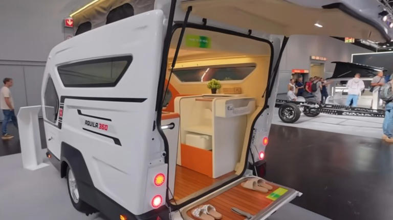 This Surprisingly Rugged Camper Looks And Feels Like A Luxury Yacht On ...