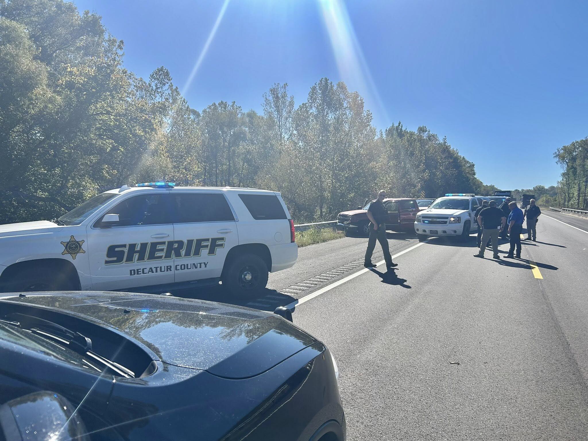 Two arrested after hitting 3 patrol vehicles during multi-county ...