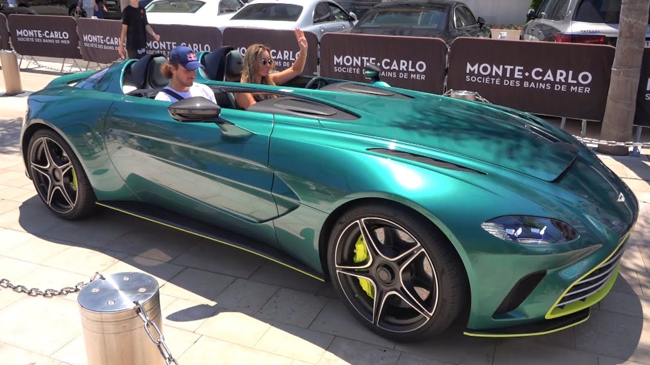 Découvrez la seule Aston Martin V12 à Monaco!😍