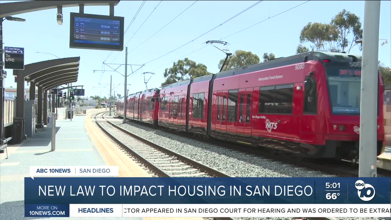 New California law makes it easier to build housing near transit stations