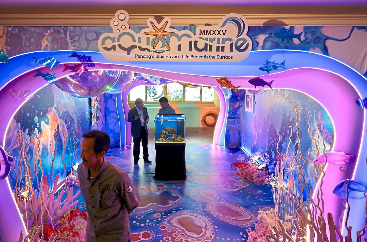 Aquamarine reveals wonders beneath Penang’s waters