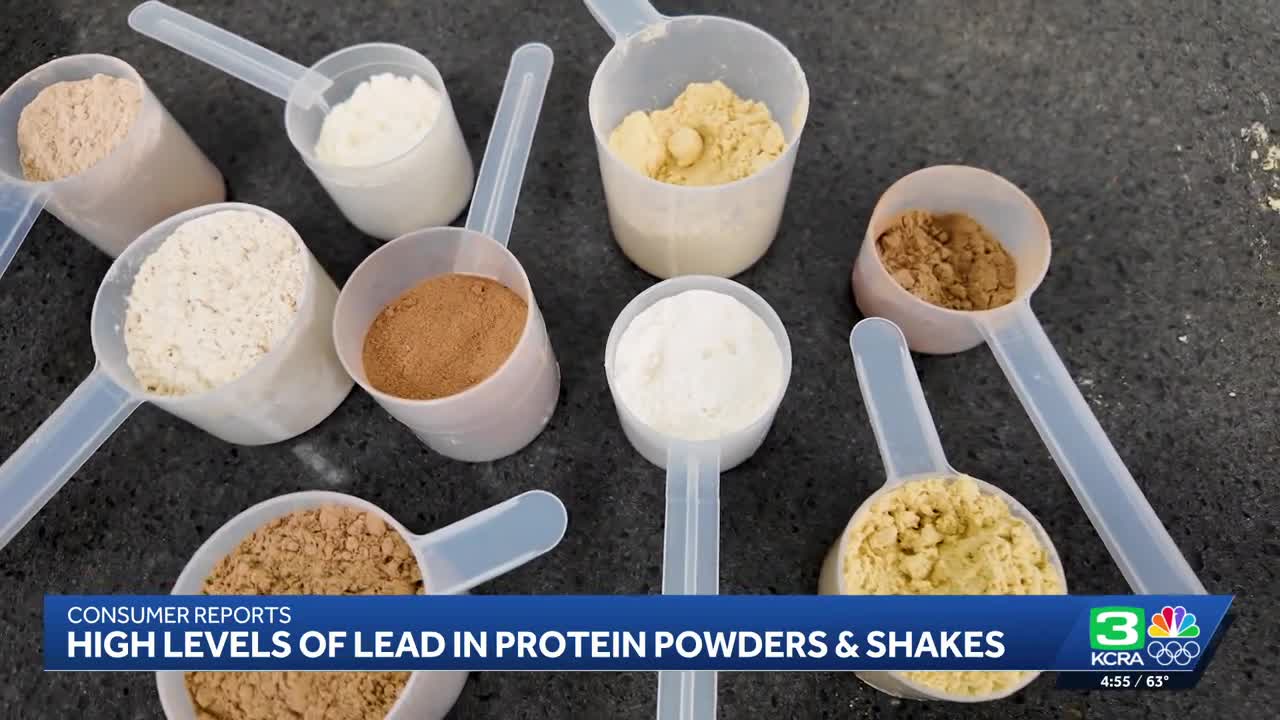 Protein powders, shakes contain high levels of lead, Consumer Reports investigation finds