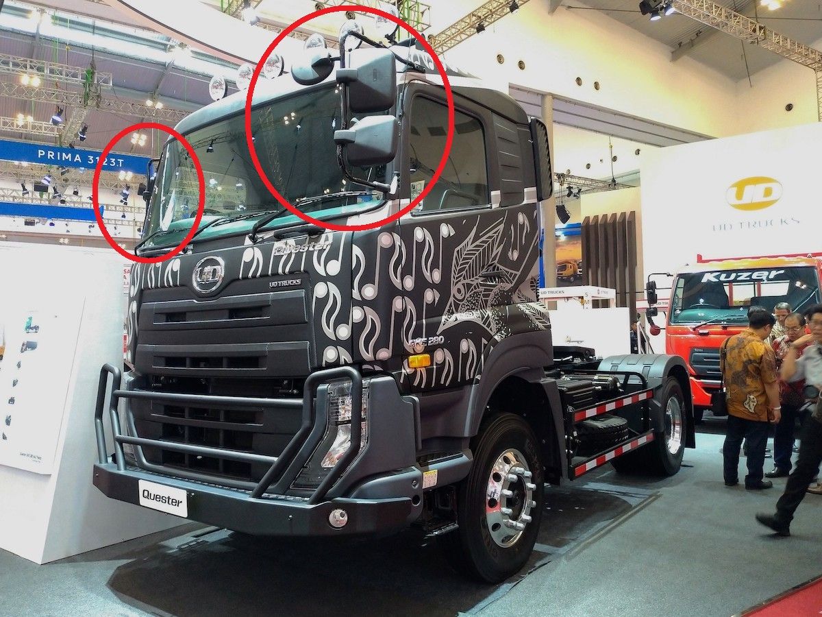 Berasa Berat Sebelah, Ternyata Ini Alasan Jumlah Kaca Spion Truk ...