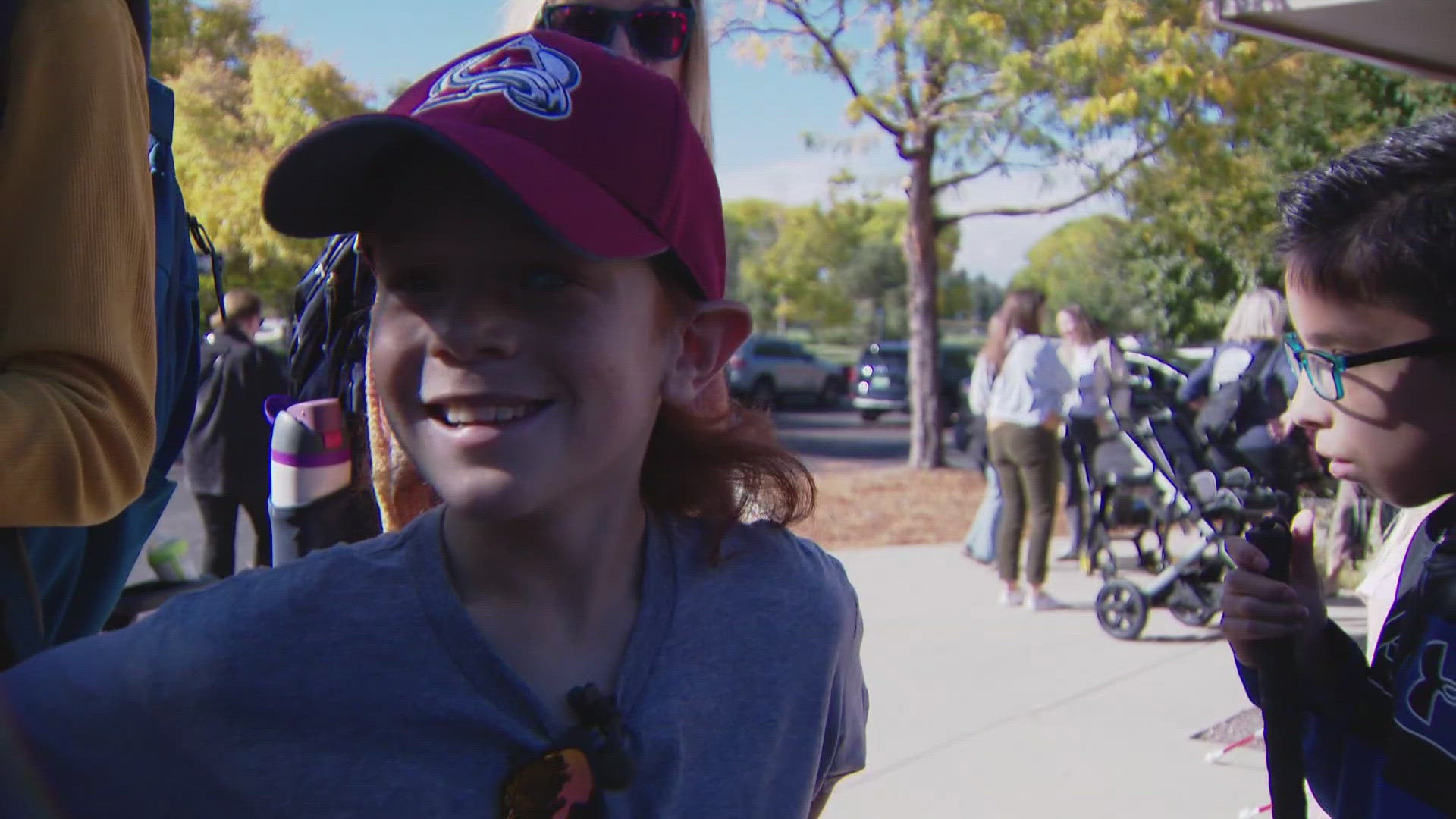 Students march through Denver to celebrate 'White Cane Day'