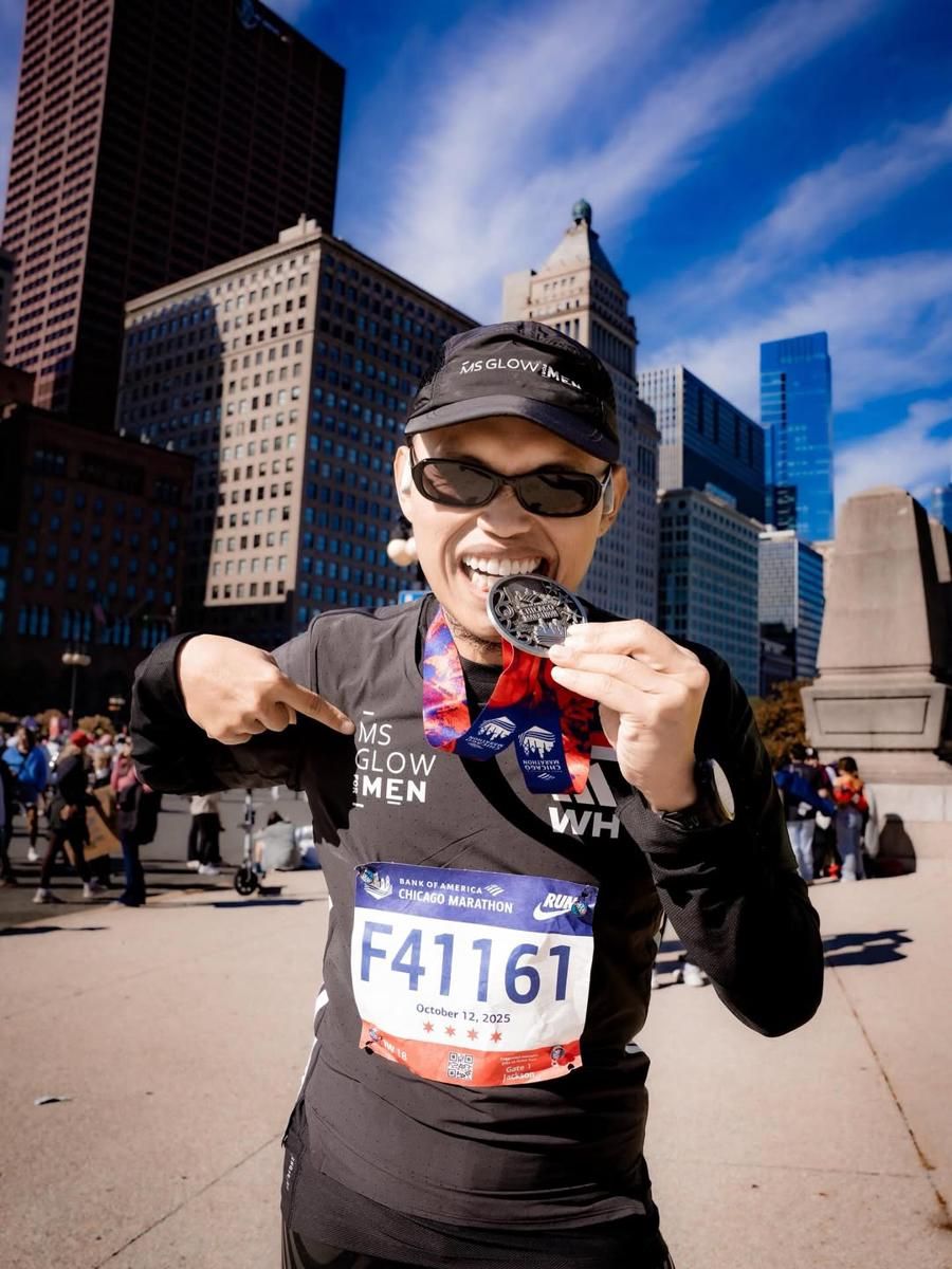 9 Potret Artis Indonesia Ikut Chicago Marathon 2025, Ada Raffi Ahmad ...