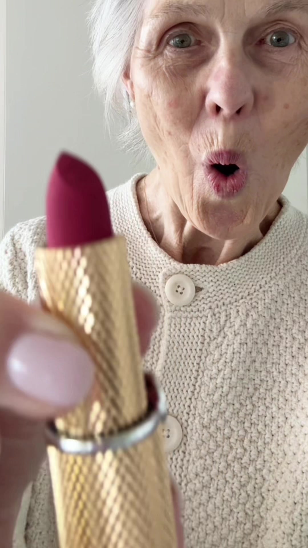 Trying Terry Rouge Opulent Lipstick Shade 10 Cherry Cherie